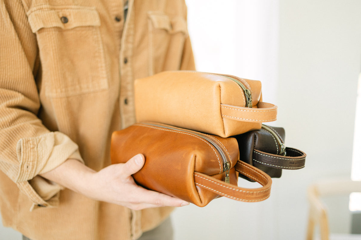 Dopp Kit - Cognac – The Little Design Co